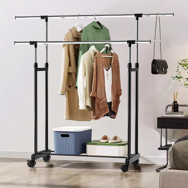 Double Pole Clothes Rack | Reapp.com.gh